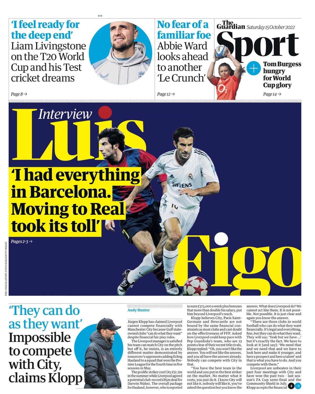 Saturday's back pages - BBC Sport
