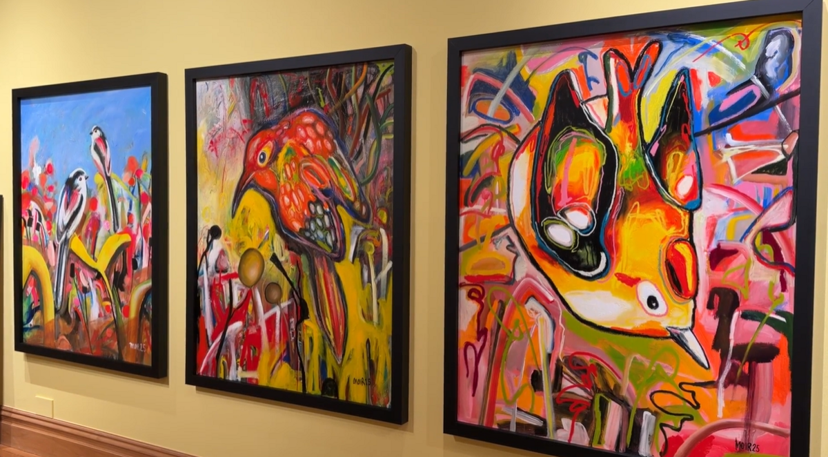 Jim Moir paintings to go on display at Bradford's Cartwright Hall - BBC ...