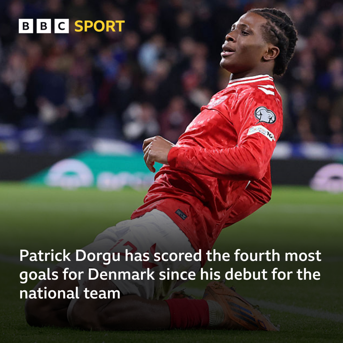 Man Utd news: Patrick Dorgu stats for Denmark - BBC Sport