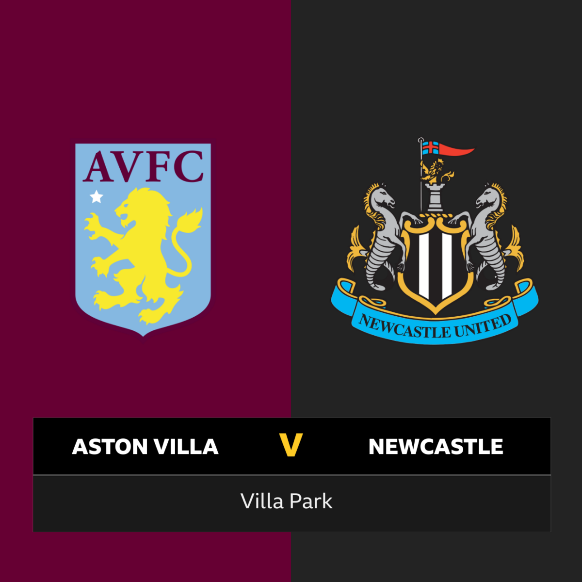 Follow Aston Villa v Newcastle live - BBC Sport