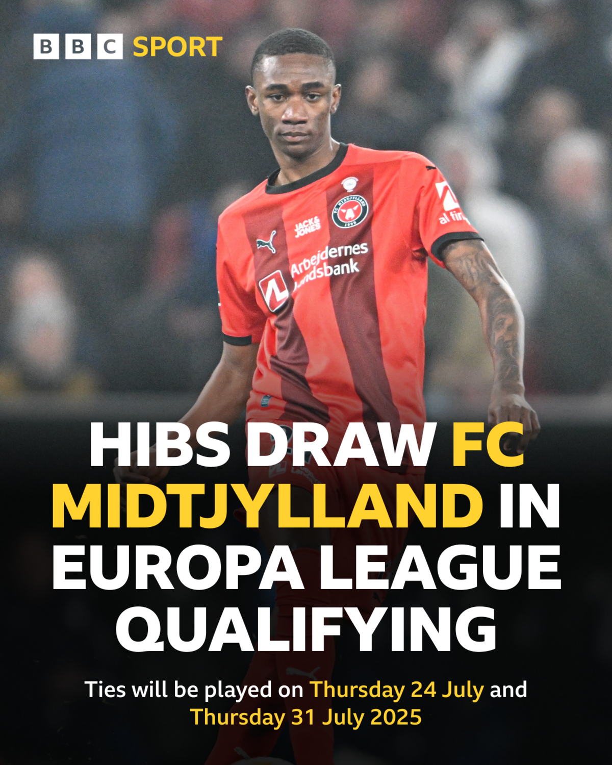 Hibs to face Midtjylland - tell us your views - BBC Sport