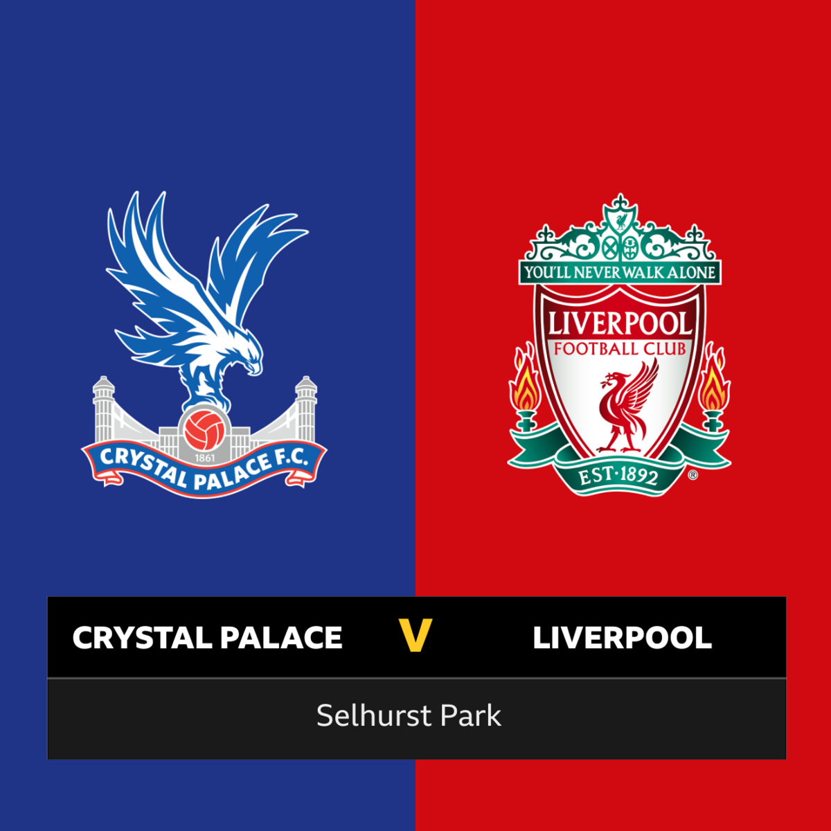 Follow Crystal Palace v Liverpool live - BBC Sport