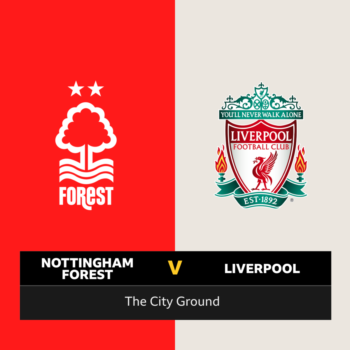 Follow Nottingham Forest v Liverpool live - BBC Sport