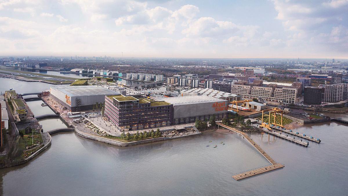 Royal Docks shipyard plan 'still a priority' despite markets move - BBC ...