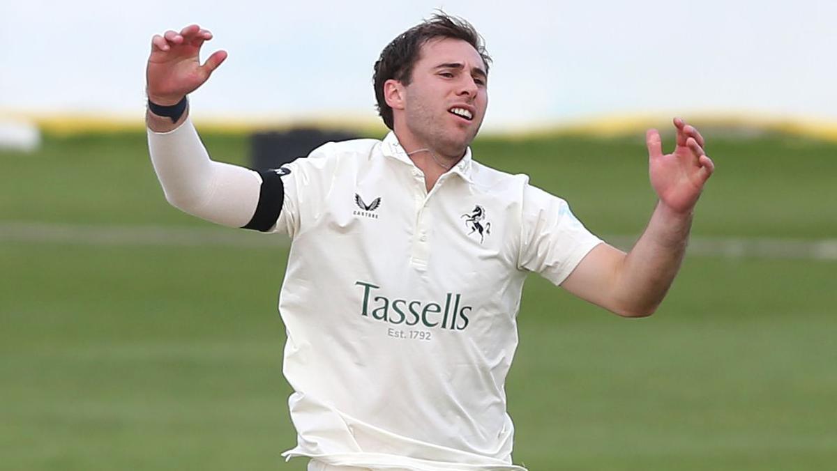 Mikey Cohen: Kent bowler signs one-year contract extension - BBC Sport