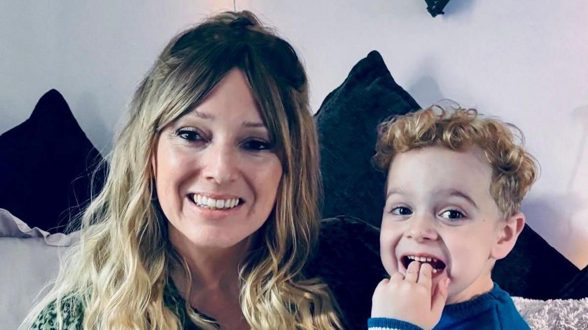 Chorley mum 'said goodbye' to son nine times before transplant - BBC News