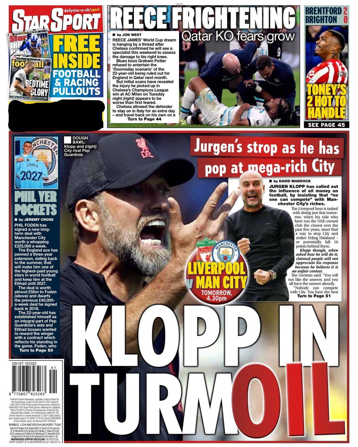 Saturday's back pages - BBC Sport