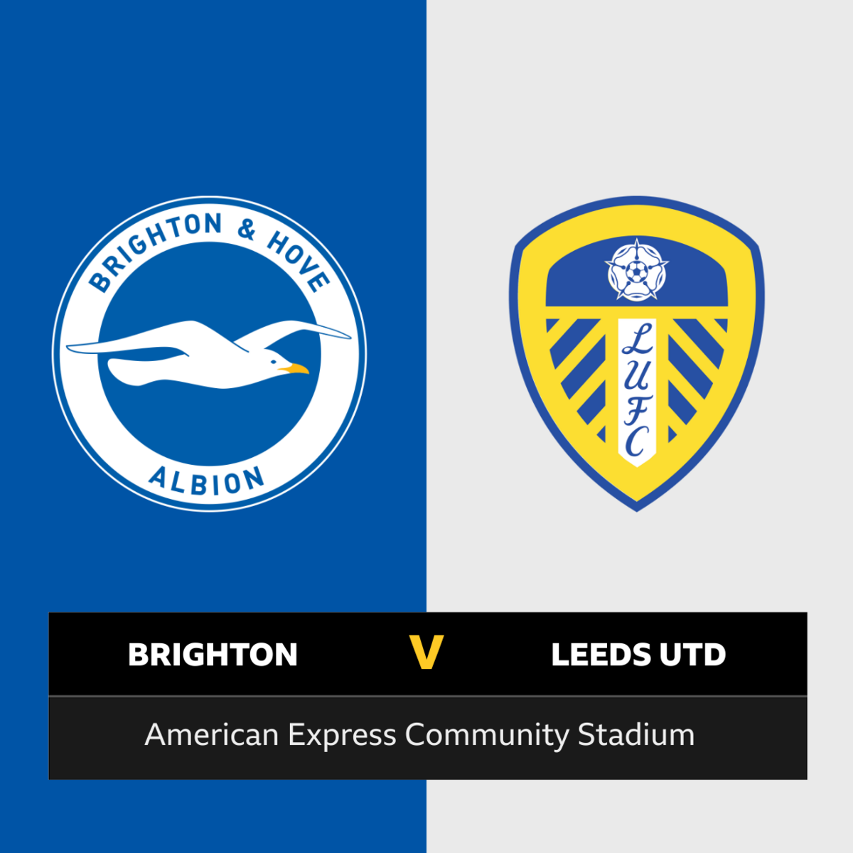 Follow Brighton v Leeds live - BBC Sport