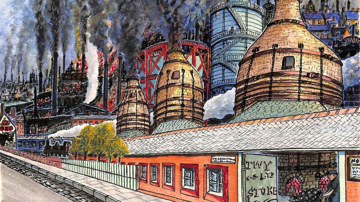 National exhibition makes way for local artist in Hanley - BBC News