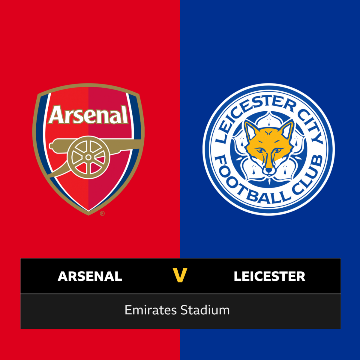 Follow Arsenal v Leicester live - BBC Sport