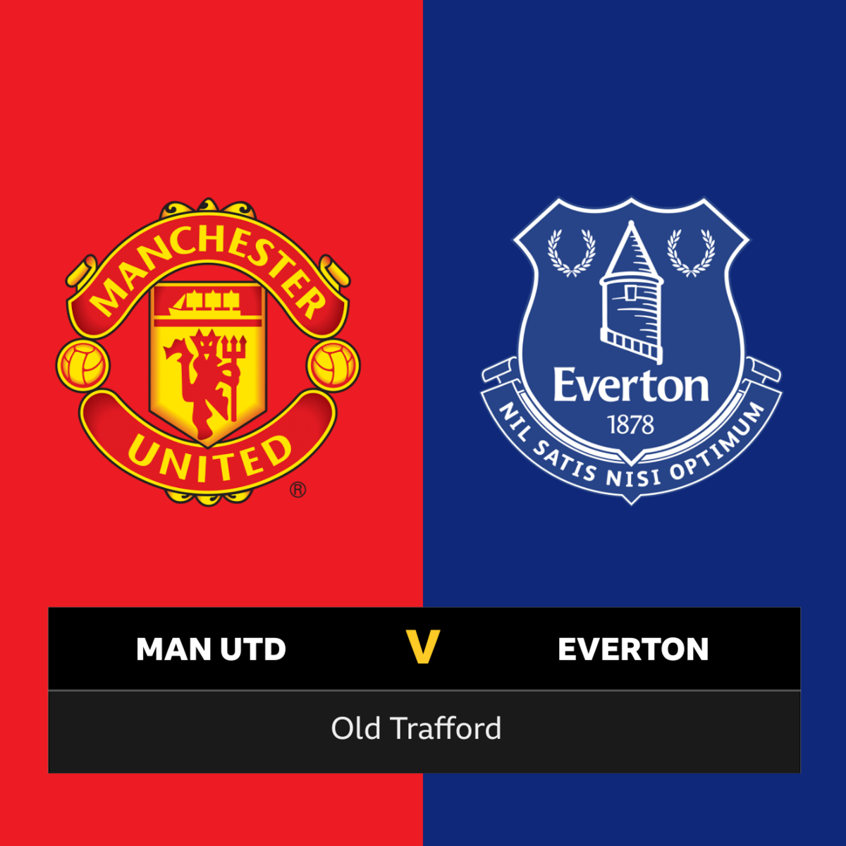 Follow Man Utd v Everton live - BBC Sport