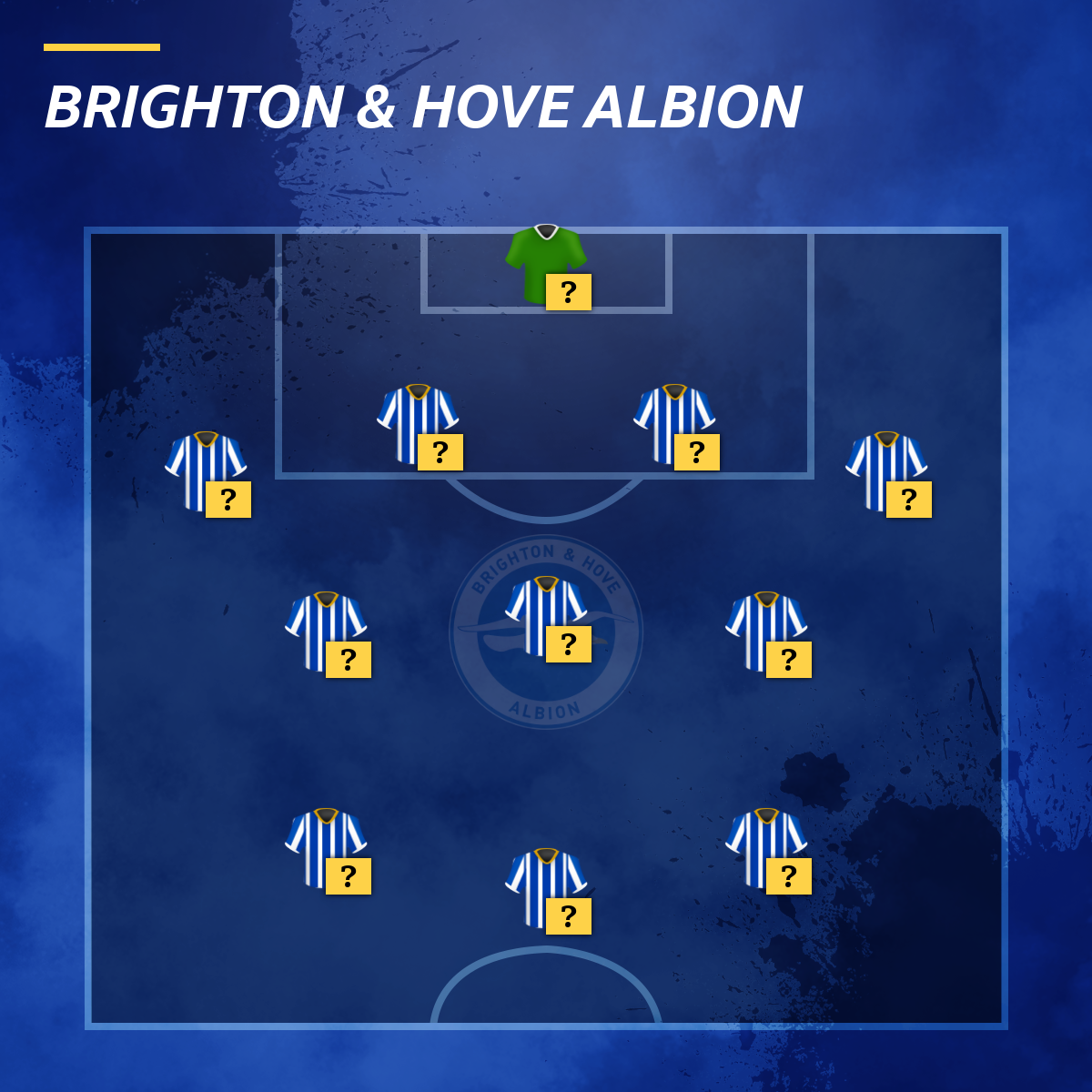 Brighton v Man Utd: Who makes your Seagulls side? - BBC Sport
