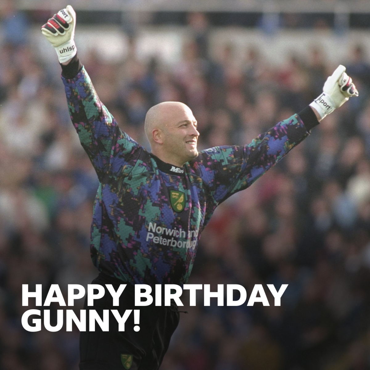 Norwich City: Bryan Gunn celebrates 60th birthday - BBC Sport