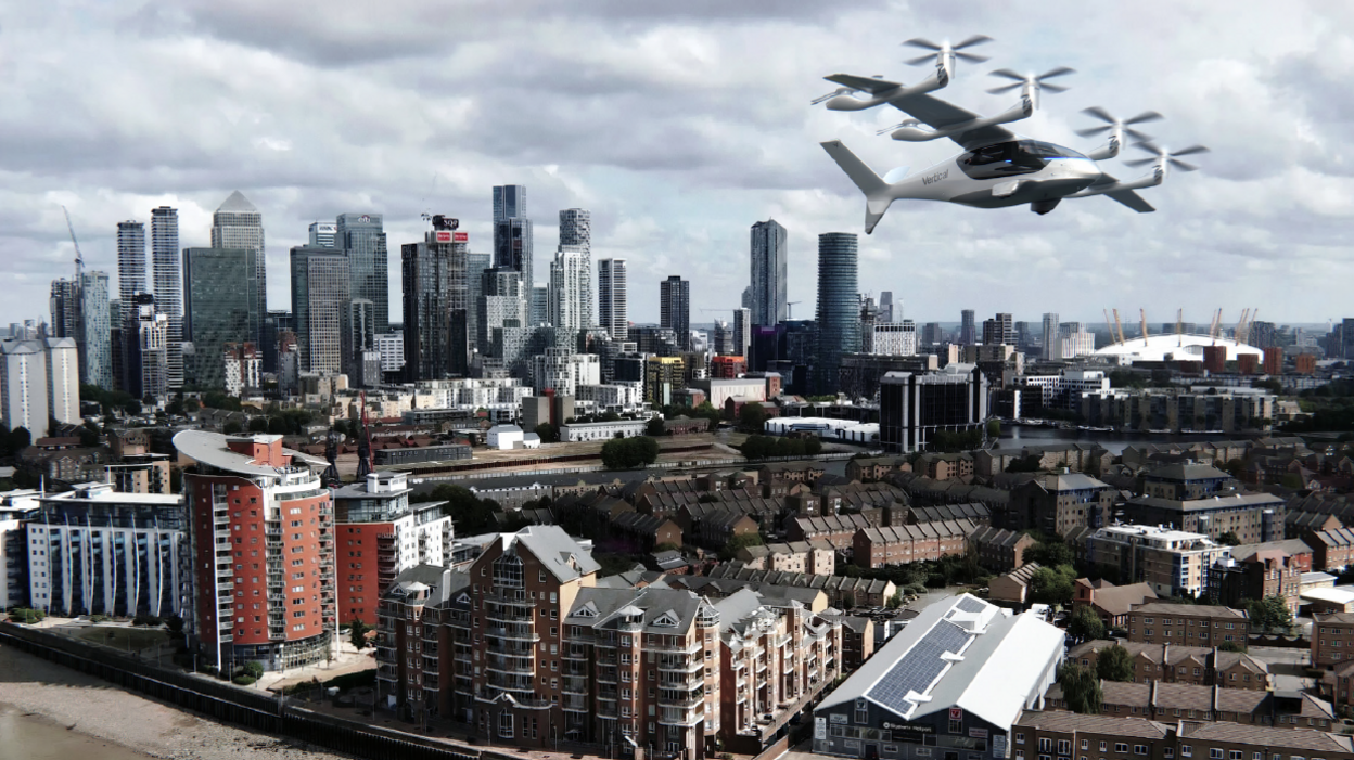 Flying taxis could be in London's skies by 2028, developers say - BBC News