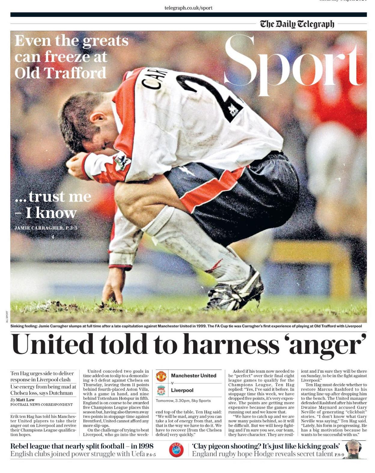 Saturday's back pages - BBC Sport