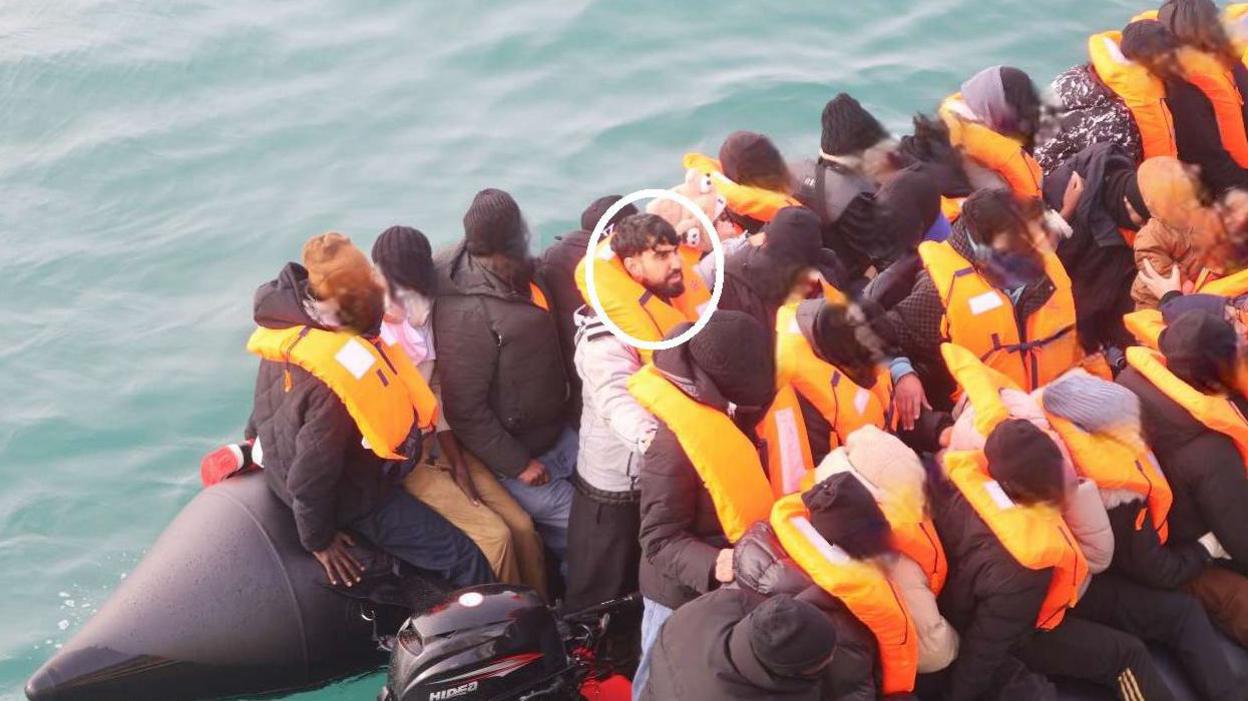 Two migrants jailed under new small boats law - BBC News