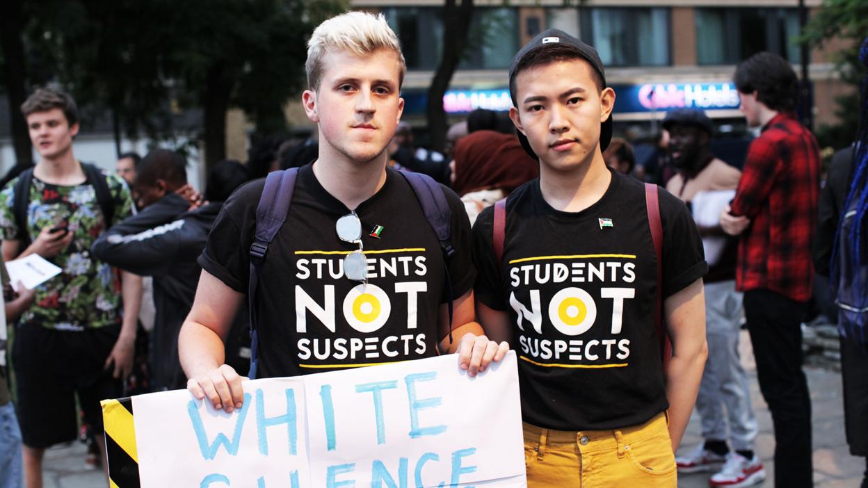 students not suspects