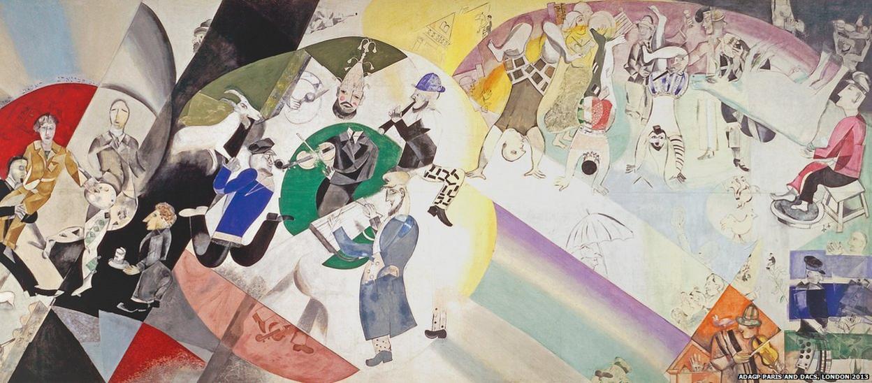 In Pictures: Marc Chagall exhibition opens at Tate Liverpool - BBC News