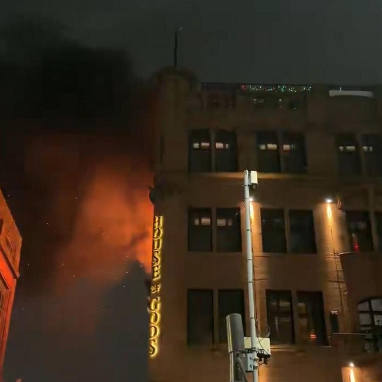 Police not treating Glasgow city centre hotel fire as deliberate - BBC News