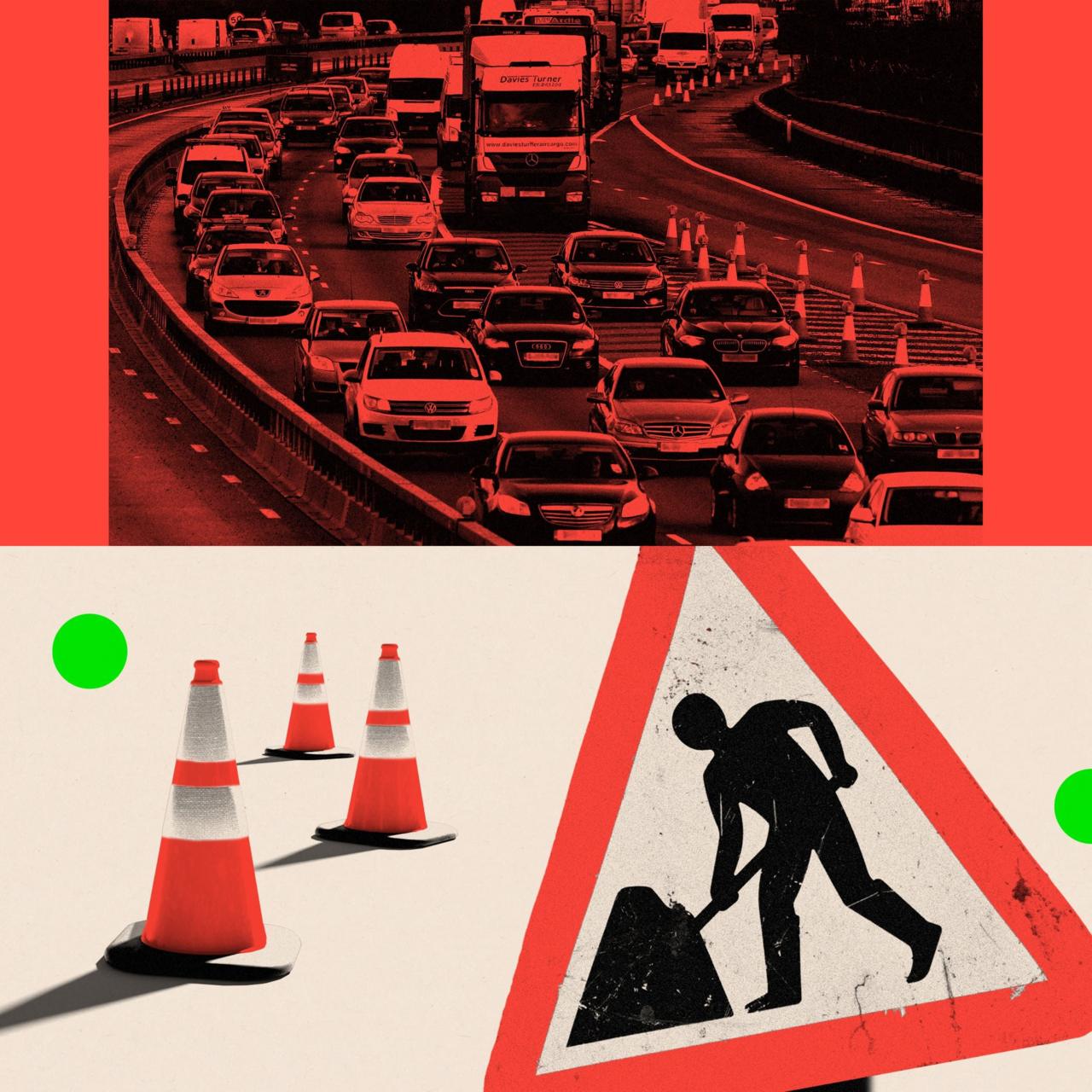 The real impact of roadworks - and why they're set to get worse - BBC News