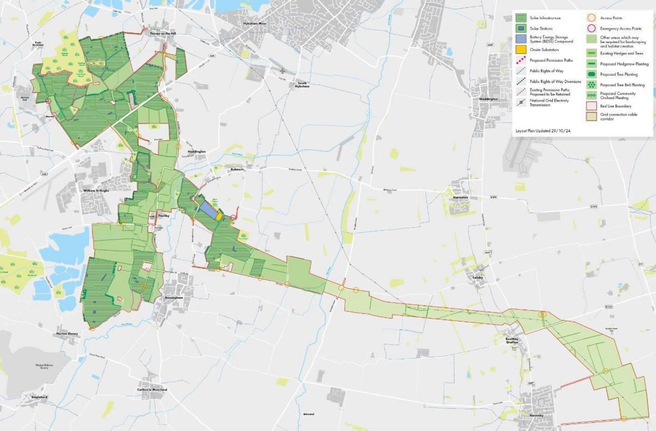 Lincolnshire solar farm to last 60 years, county council says - BBC News