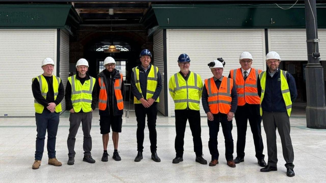 Burton-upon-Trent's Victorian market hall reopens after roof repairs ...