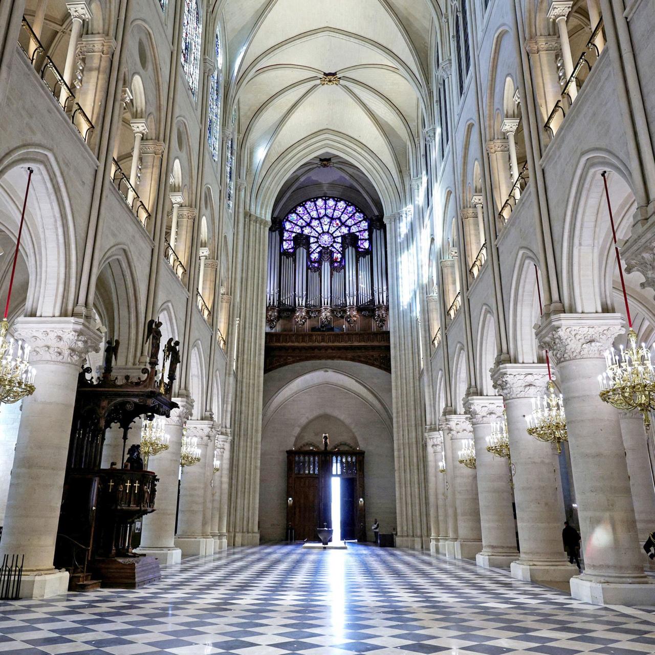 Notre Dame: How Paris's cathedral was restored after fire - BBC News