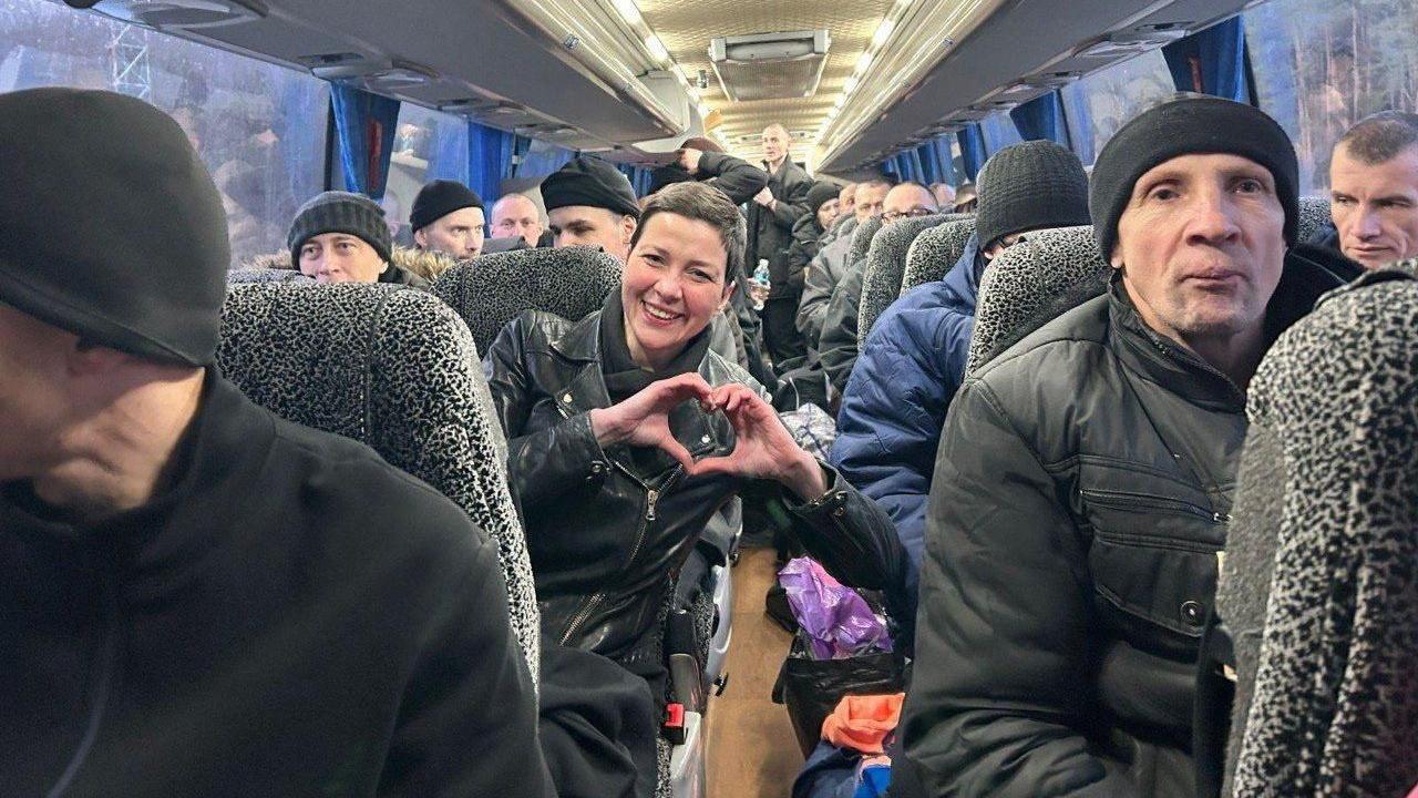 'Never give up': Belarusian prisoners celebrate release after US lifts ...