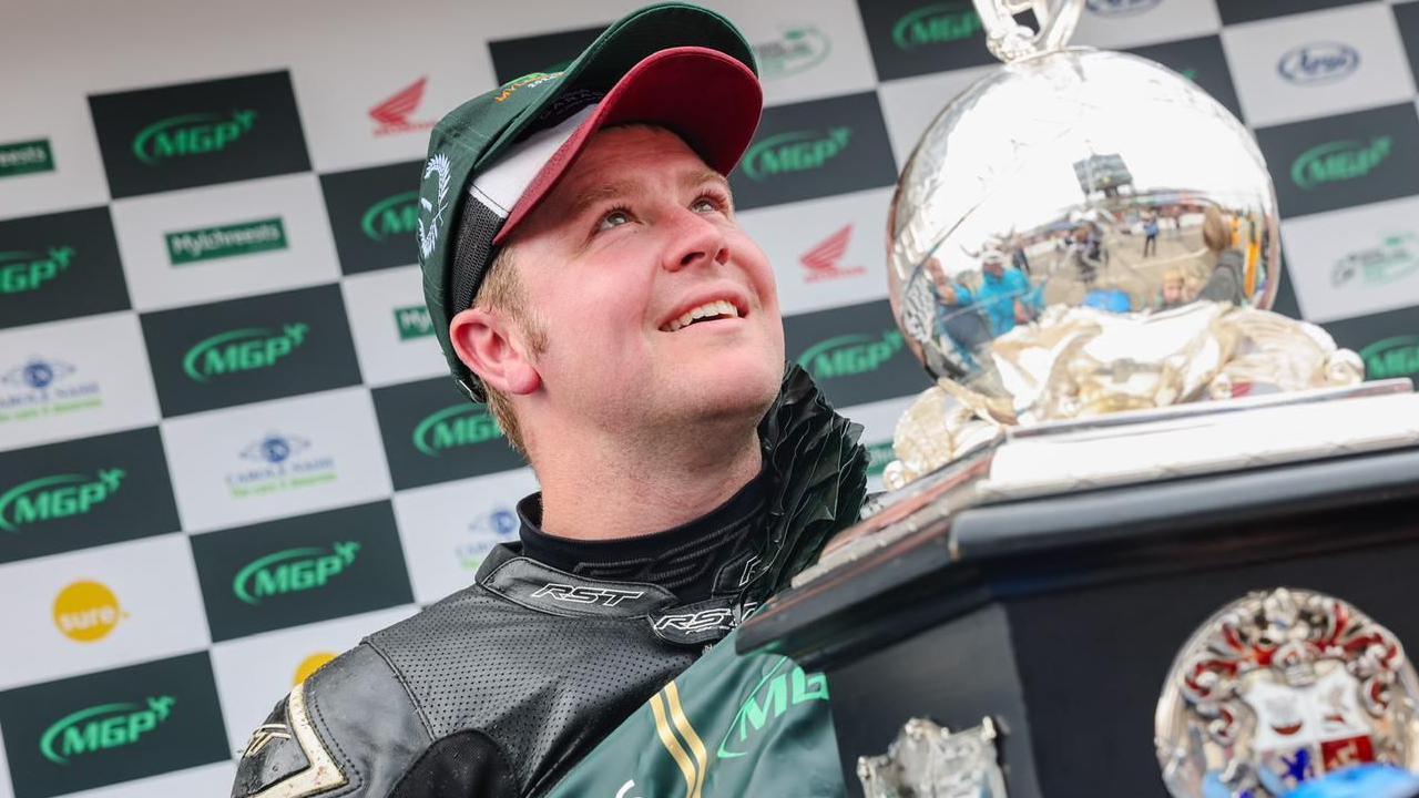 TT rider's wife seeks help to keep 'memory alive for children' - BBC News