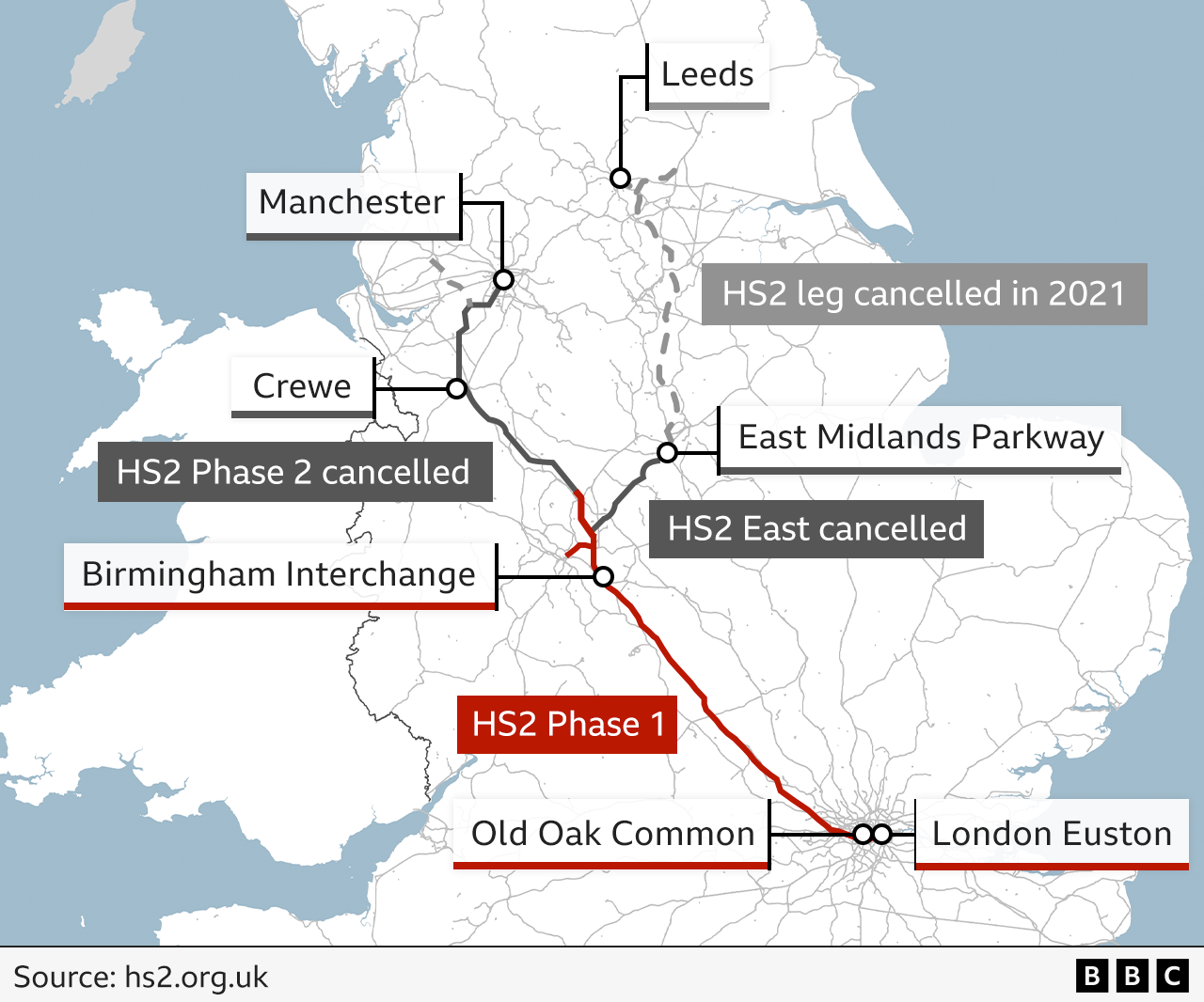'HS2 has affected everything' say Northants residents near site - BBC News
