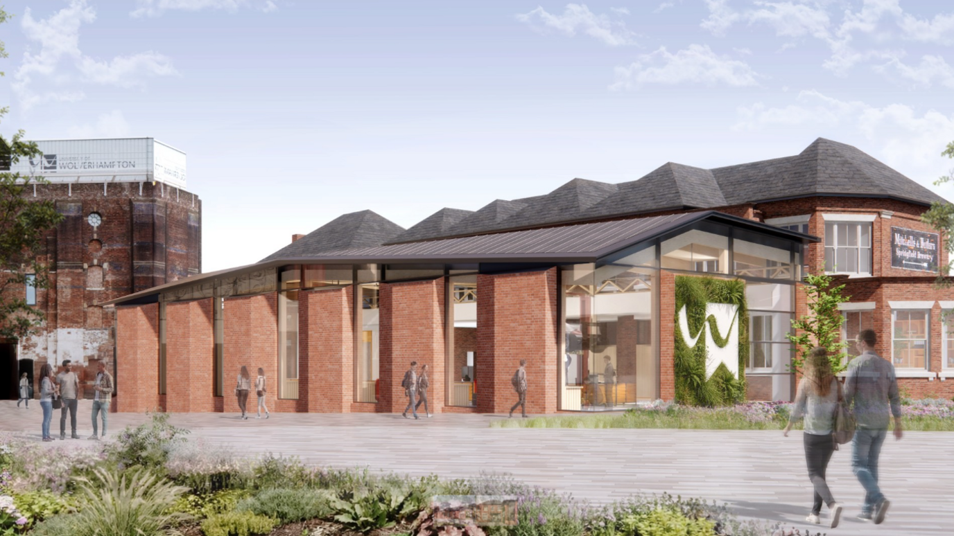 Engineering plans for empty University of Wolverhampton building - BBC News