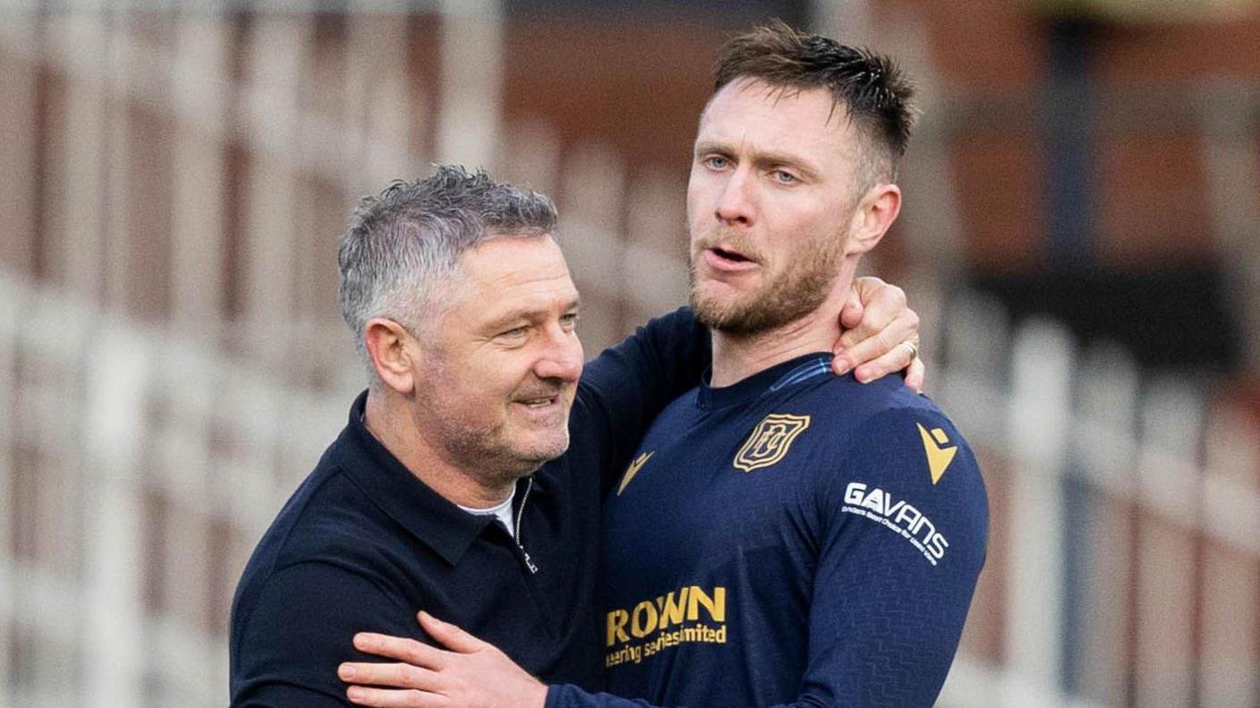 Tony Docherty delighted as four Dundee players return from injury - BBC ...