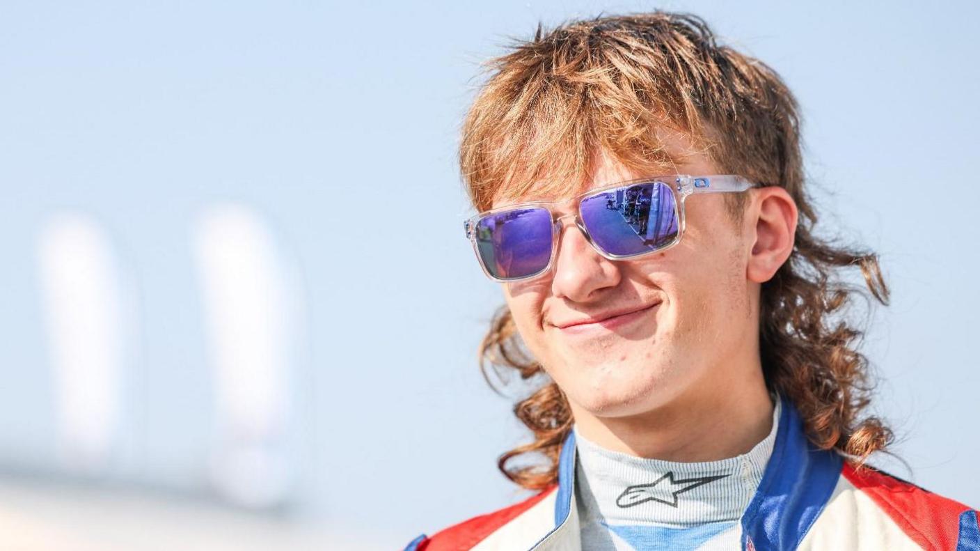 Racing driver determined Crohn's will not stop him - BBC News