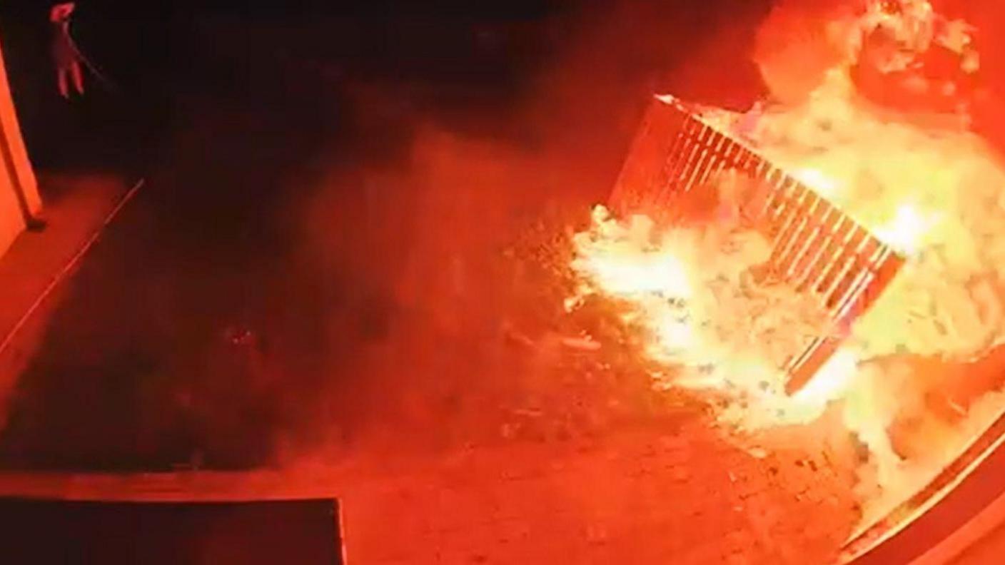Oil tank fire on Boxing Day leads to warning from mum about hot ashes ...
