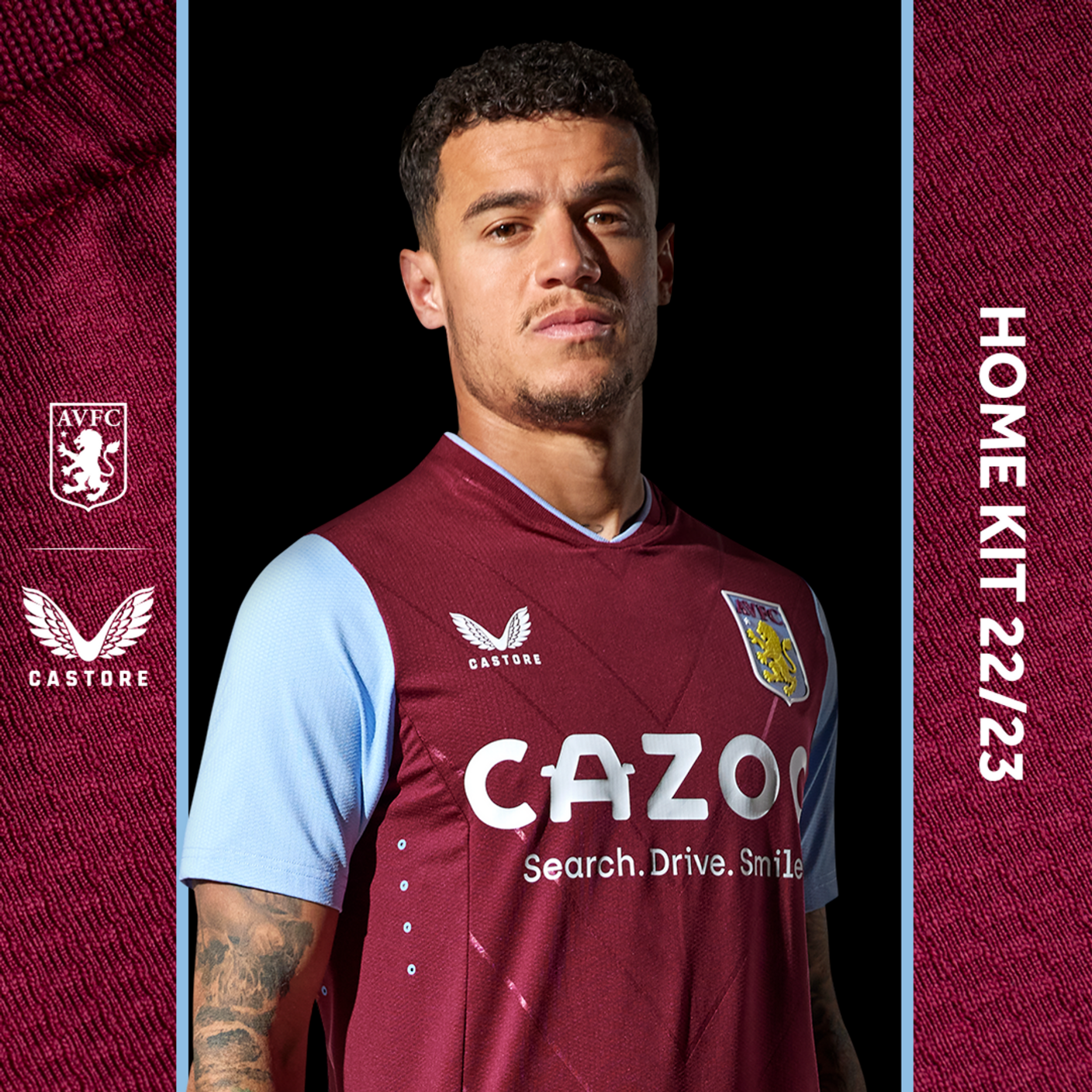Villa unveil new home kit - BBC Sport