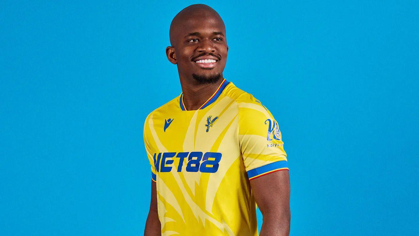 Crystal Palace away kit: Palace unveil new 'Eagle yellow' away kit ...