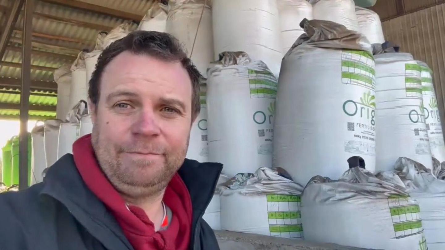 'Fertiliser costs mean I'm better off not planting,' says farmer - BBC News