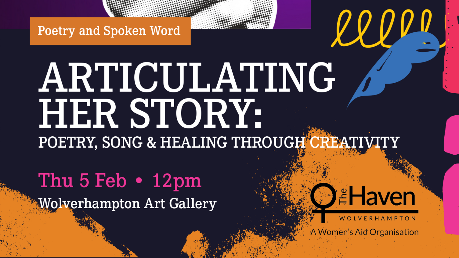 Appeal for stories at Wolverhampton domestic abuse charity event - BBC News