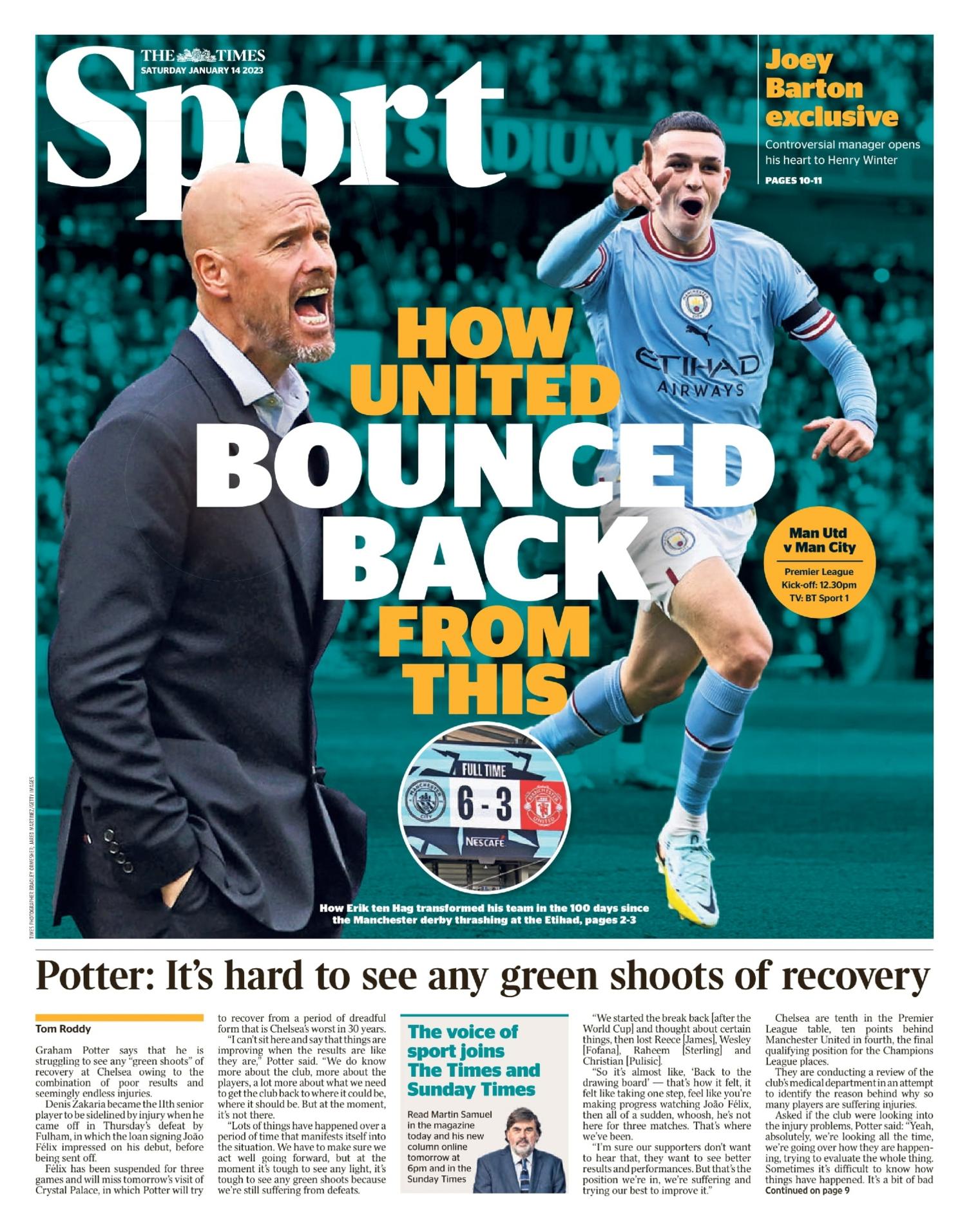 Saturday's back pages - BBC Sport