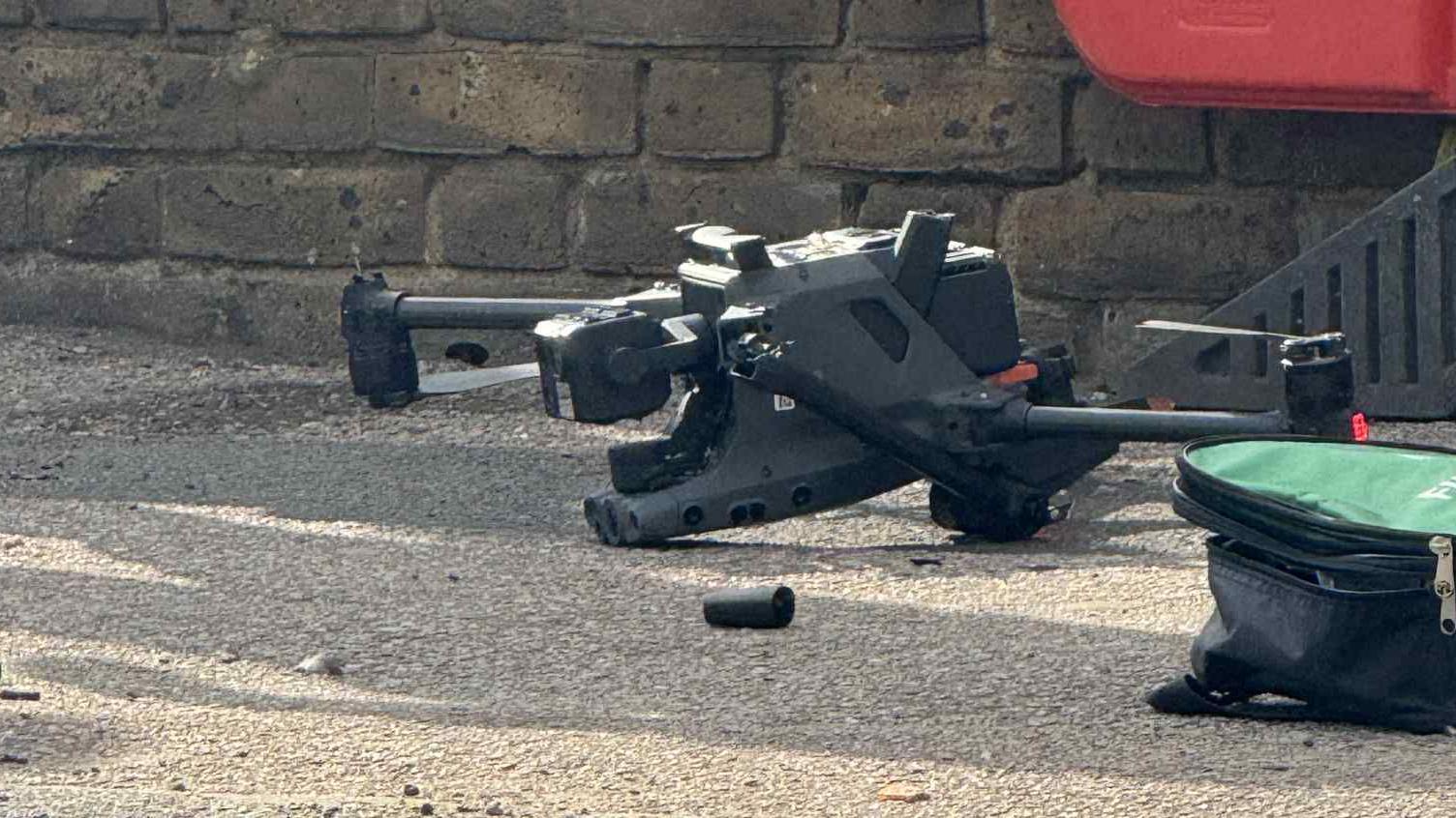 Child hit by Kent Police drone after cable 'not seen' by pilot - BBC News