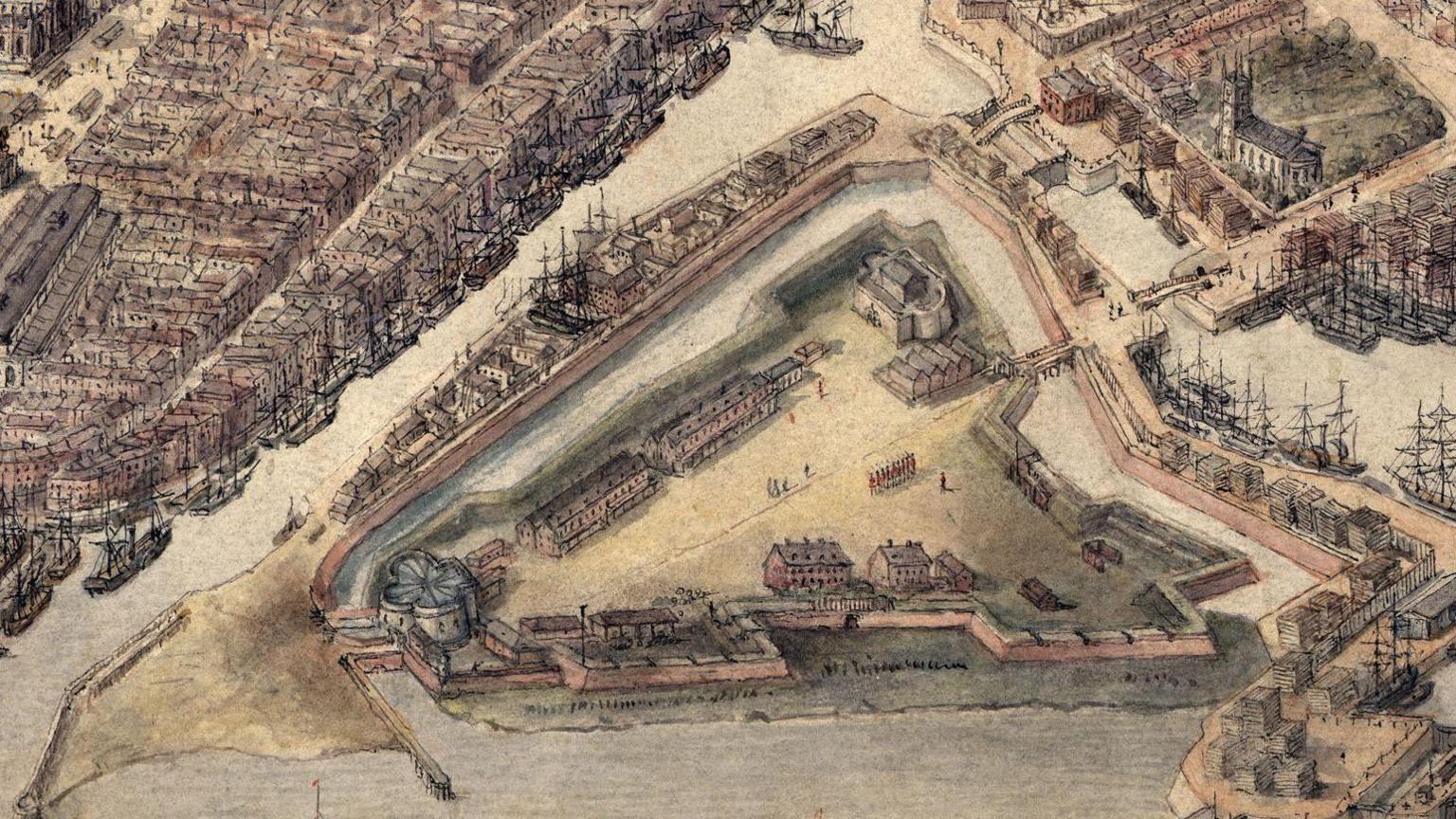 Henry VIII's lost castle and the ghost of the Devil's Post - BBC News