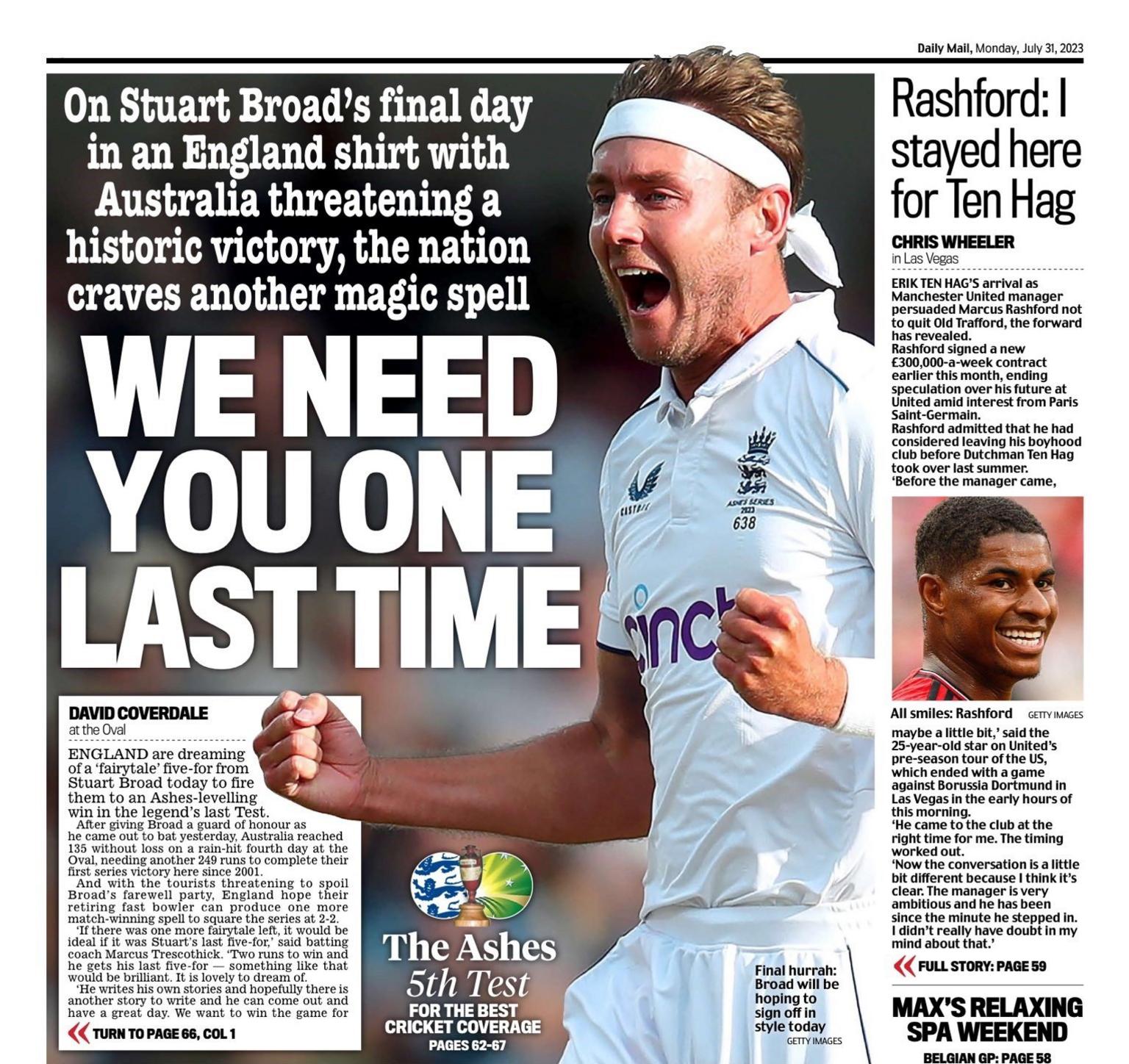 Monday's back pages - BBC Sport