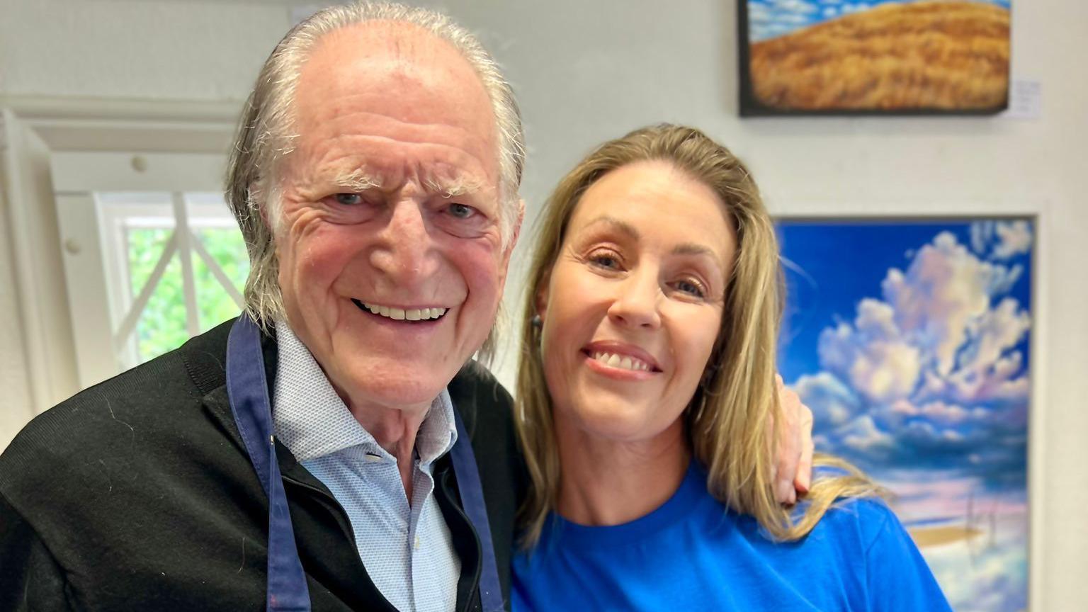 Leamington Spa artist helps actor David Bradley fall in love with ...