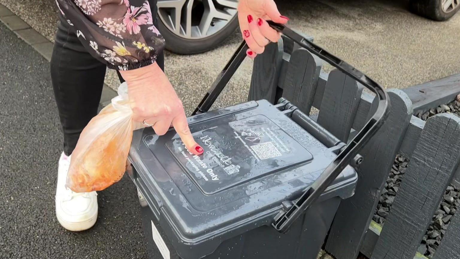 Food waste recycling delays in the North East and Cumbria - BBC News