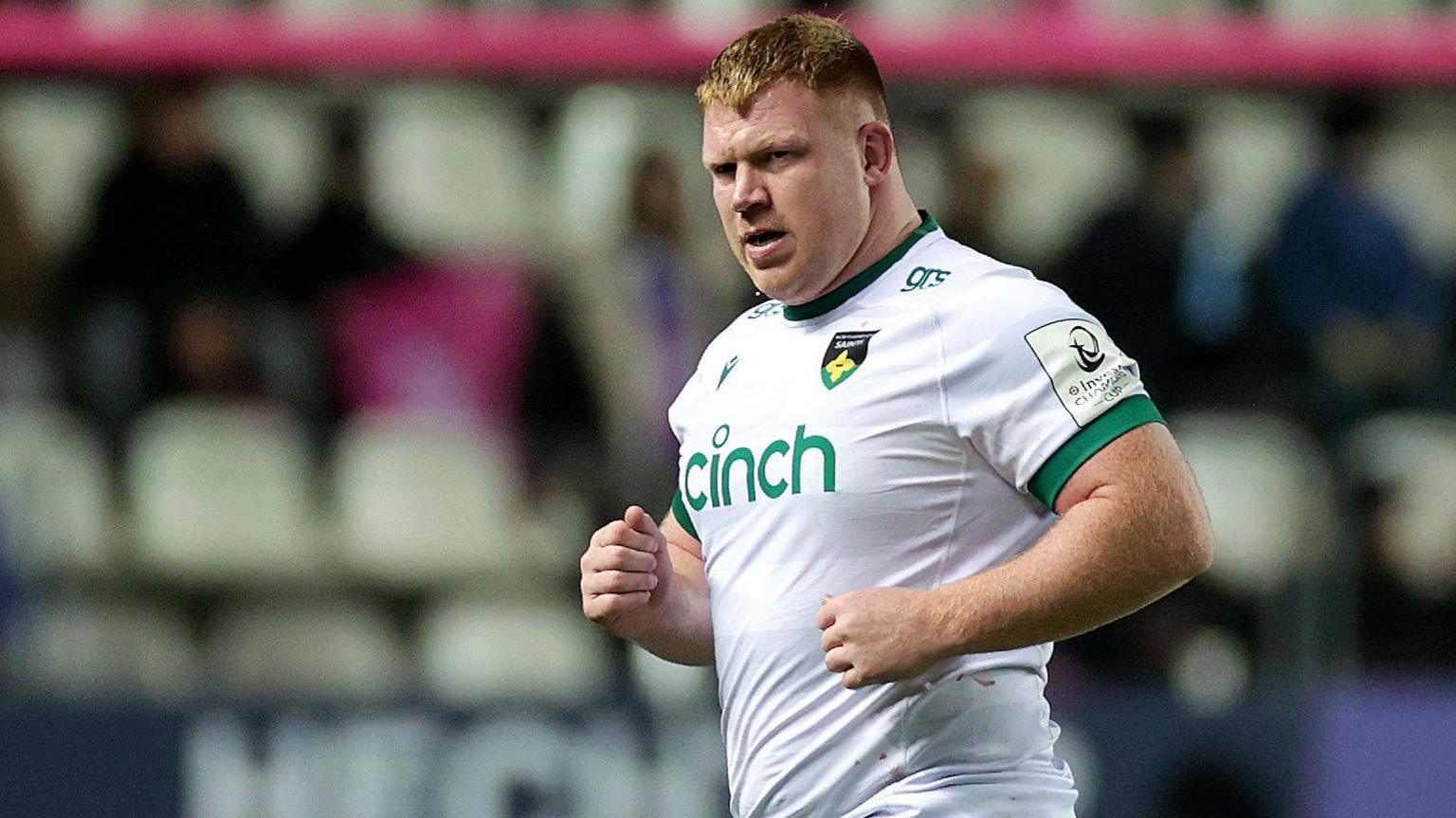 Trevor Davison: England prop signs new Northampton Saints deal - BBC Sport
