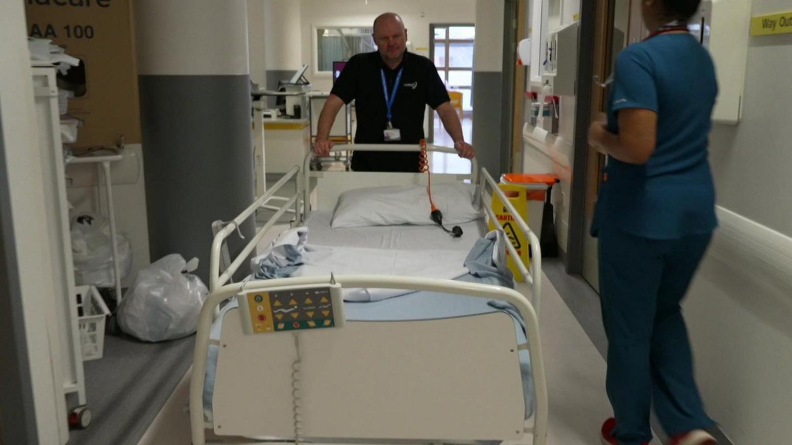 'Patient flow' critical to keep A&E unit at Whiston moving - BBC News