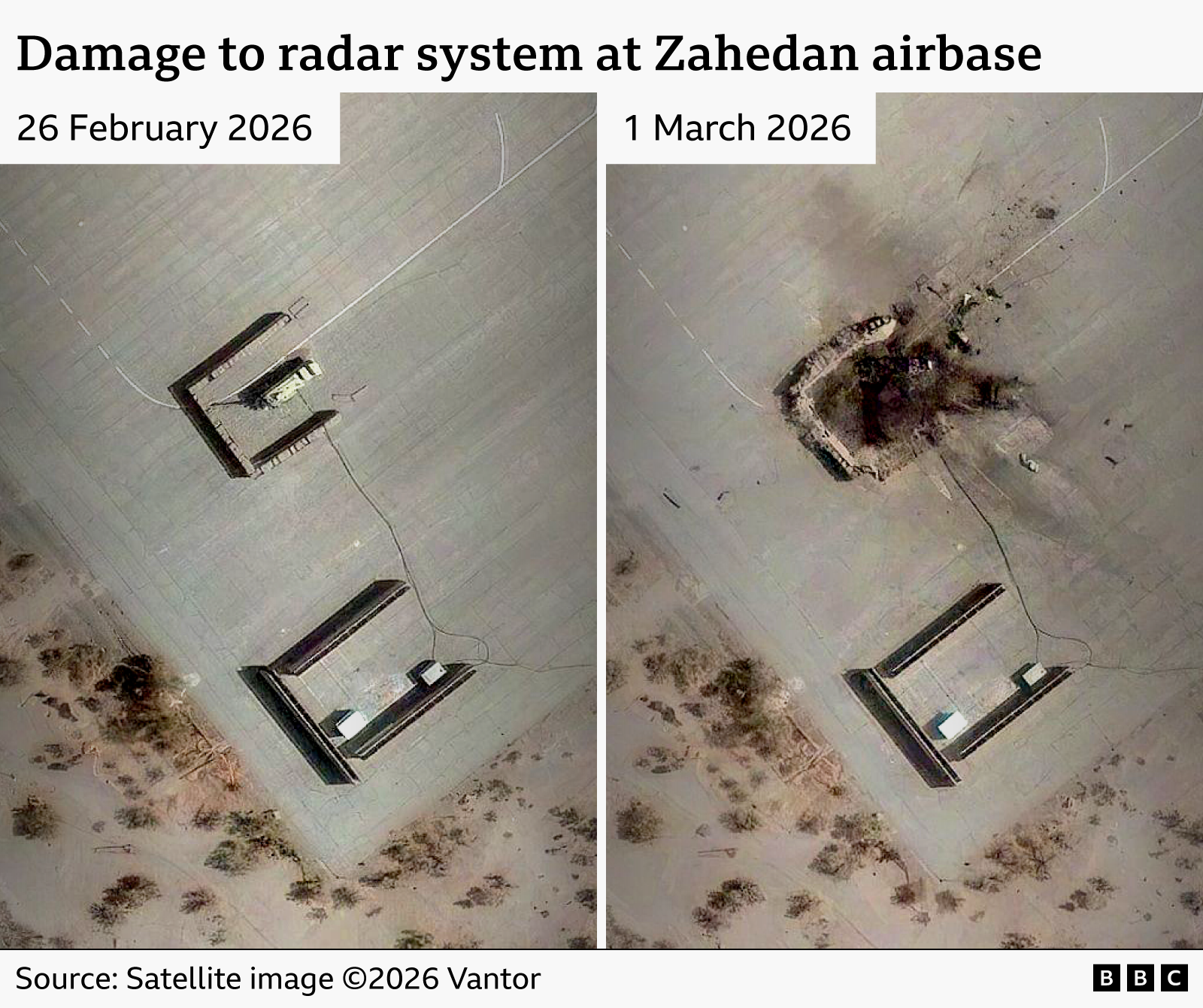 Satellite images show Iranian navy and nuclear sites hit by US-Israeli ...