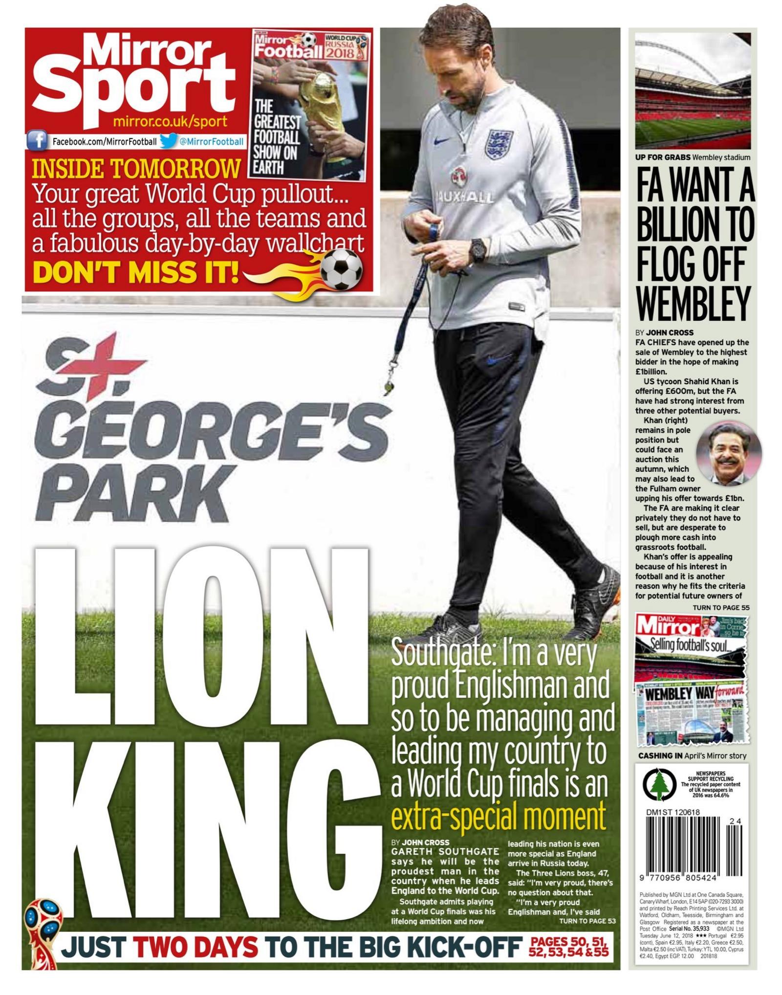 Tuesday's newspapers - BBC Sport