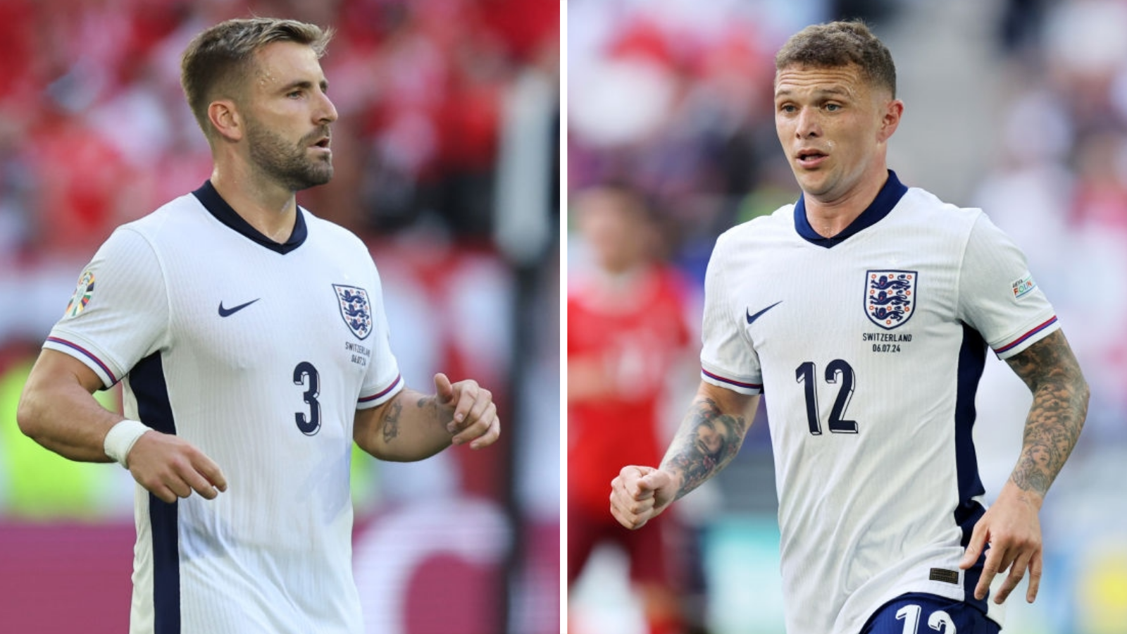 Euro 2024: Luke Shaw or Kieran Trippier for England's left side? - BBC ...