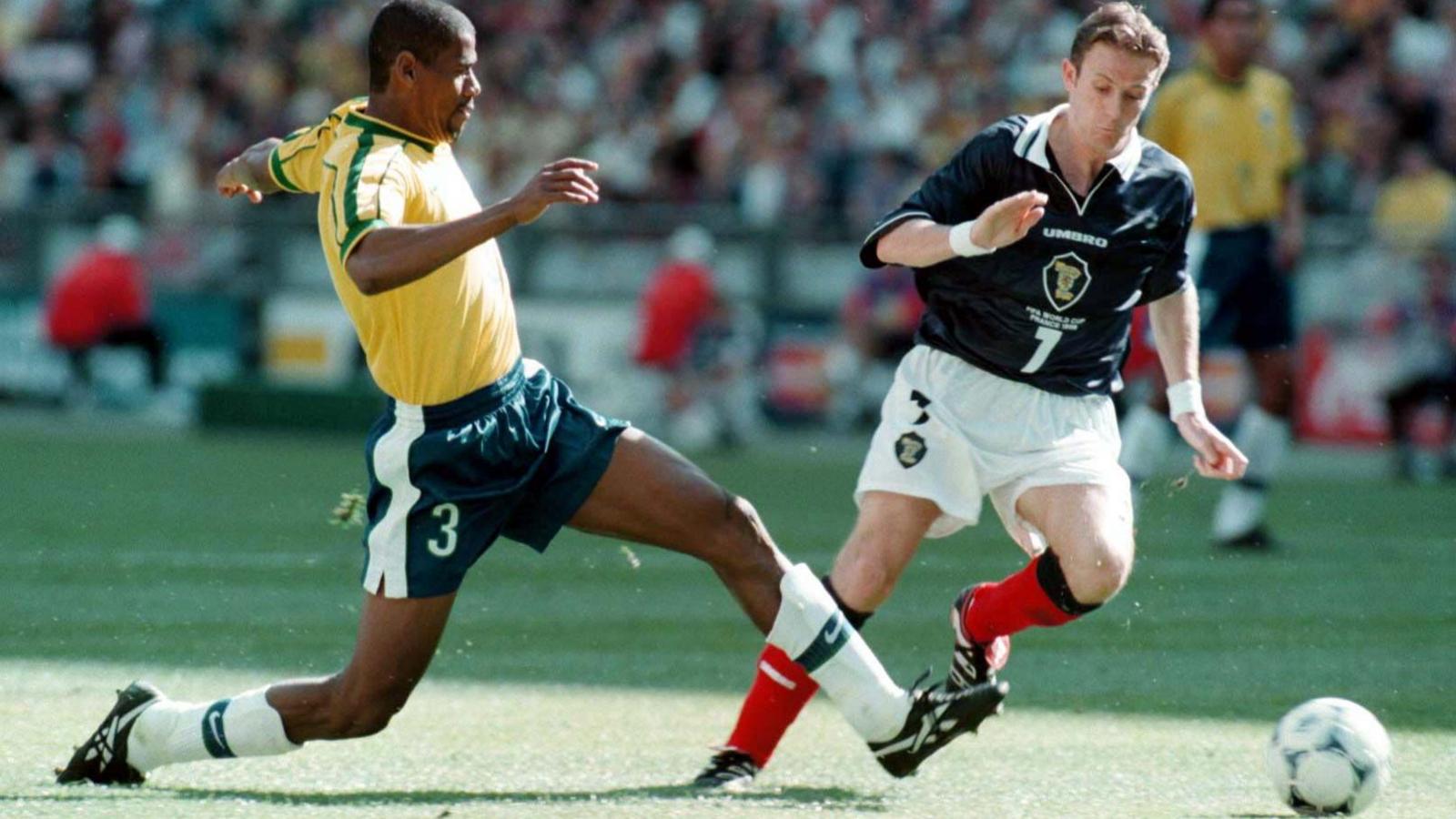 Living 'boyhood dreams' & 12th man Tartan Army - Gallagher's World Cup ...